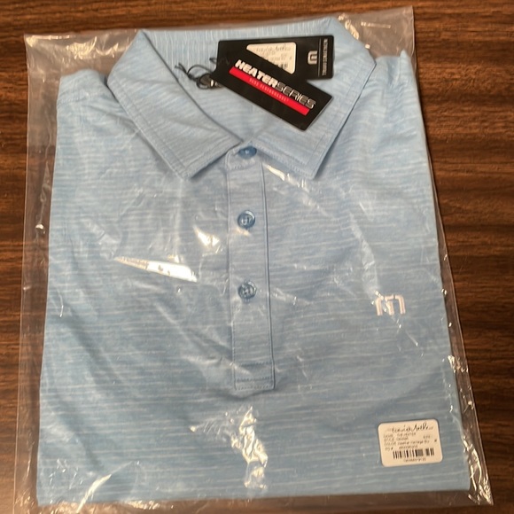 Travis Mathew | Shirts | Nwt Travis Mathew Heater Golf Polo Shirt Light ...